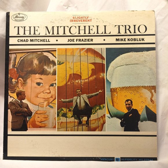 Mercury | Media | Vintage Lp Vinyl Record The Mitchell Trio Typical ...
